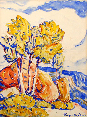 Birger Sandzen Biography, Auction Records, Buying Birger Sandzen Paintings