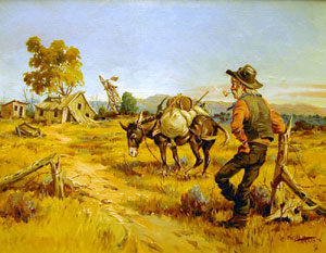 Fred Harman Jr. (1902 – 1982) – Taos and Santa Fe Painters